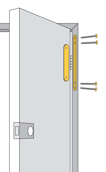 Kickstop HingeGuard for Door